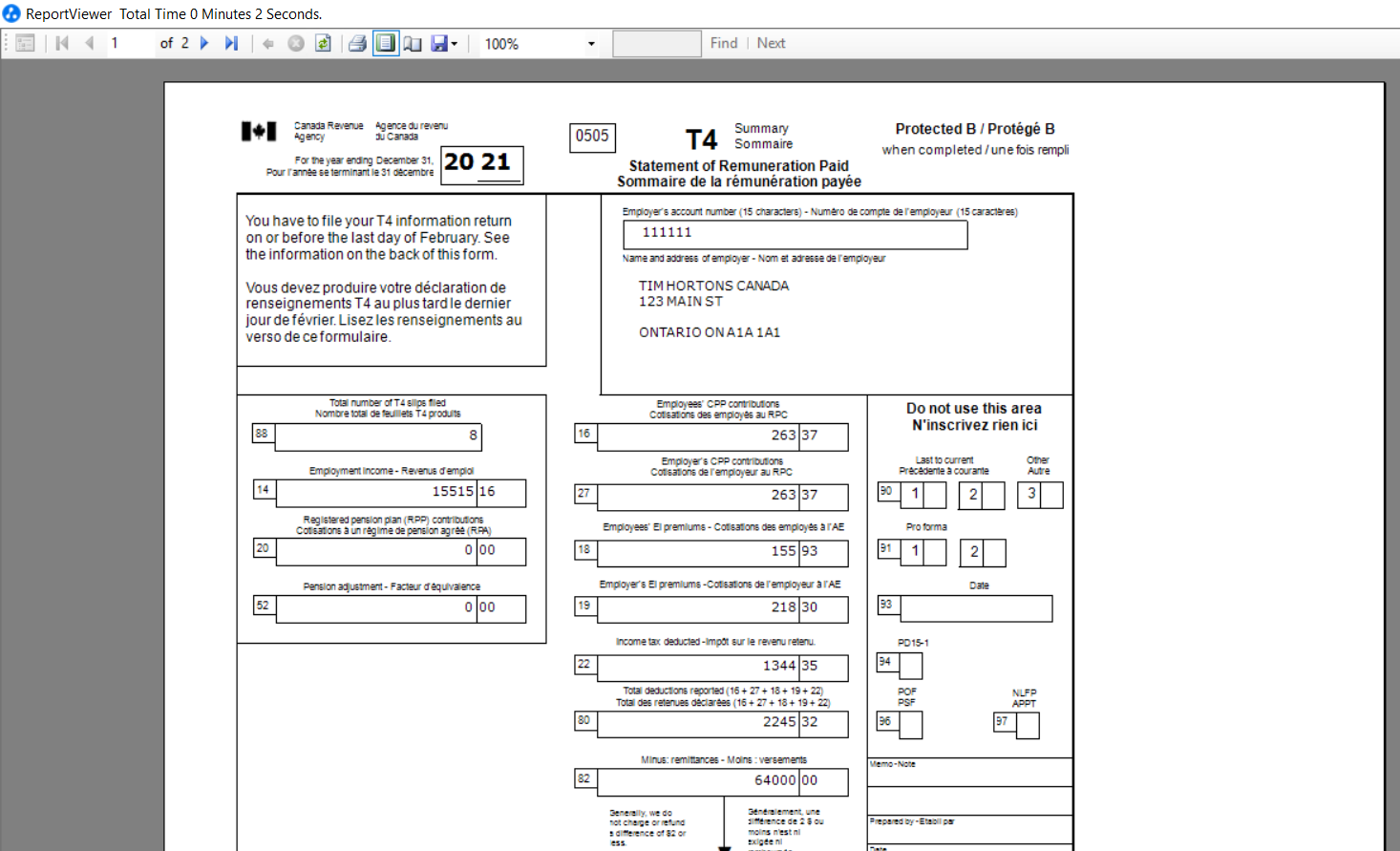Generate T4 and T4A – Support Center