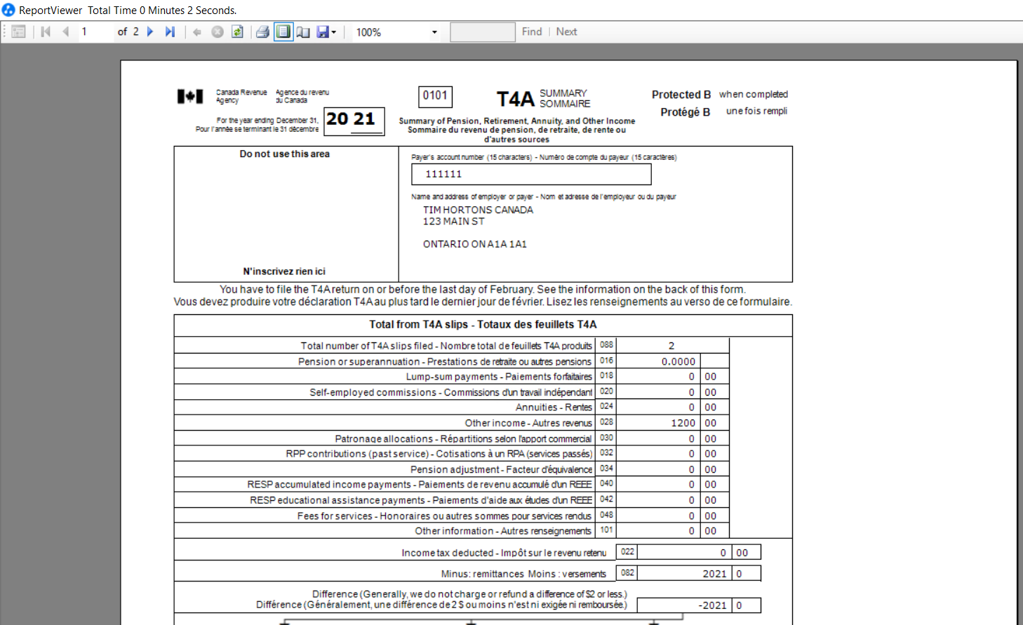 Generate T4 and T4A – Support Center